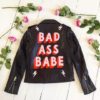 Bad Ass Babe Leather Jacket - Movie Leather Jackets