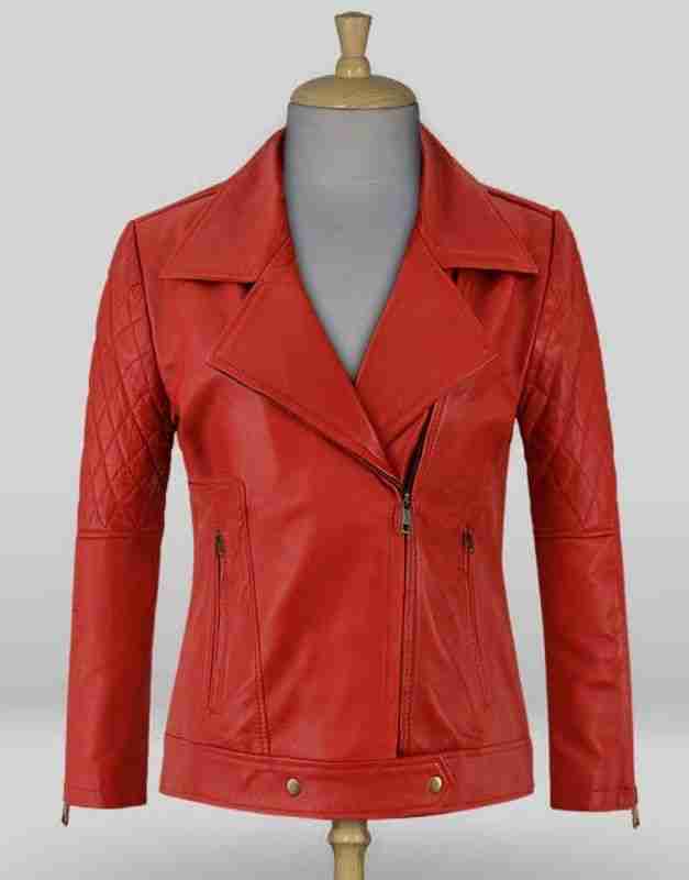 Katy Perry Red Leather Jacket - Movie Leather Jackets
