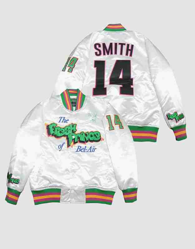 Fresh Prince of Bel Air Academy #14 White Jacket - MLJ