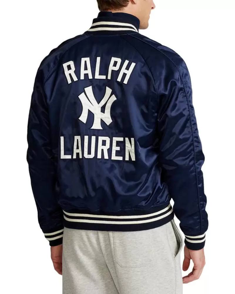 Polo Ralph Lauren Blue New York Yankees Jacket - MLJ