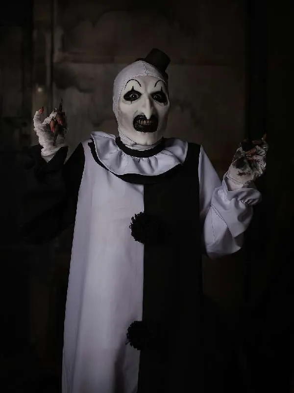 Terrifier Costume Adults Art The Clown Costume - The Terrifier Costume ...