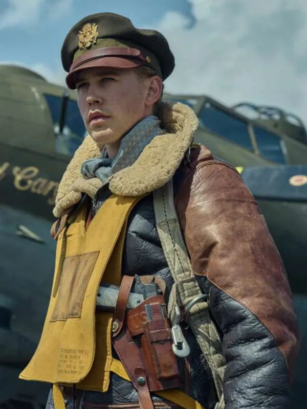 Masters Of The Air Major Gale Cleven Leather Jacket - MLJ