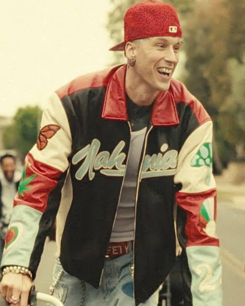 Bmxxing Machine Gun Kelly Leather Jacket