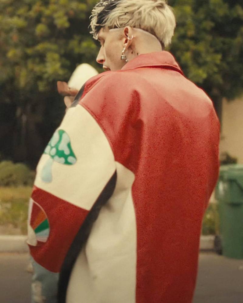 Bmxxing Machine Gun Kelly Leather Jacket