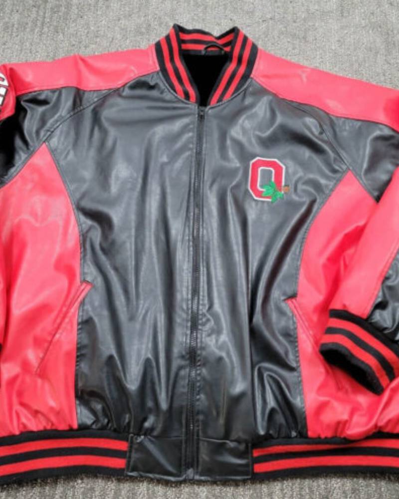 VTG Ohio Buckeyes University Jacket | Movie Leather Jackets